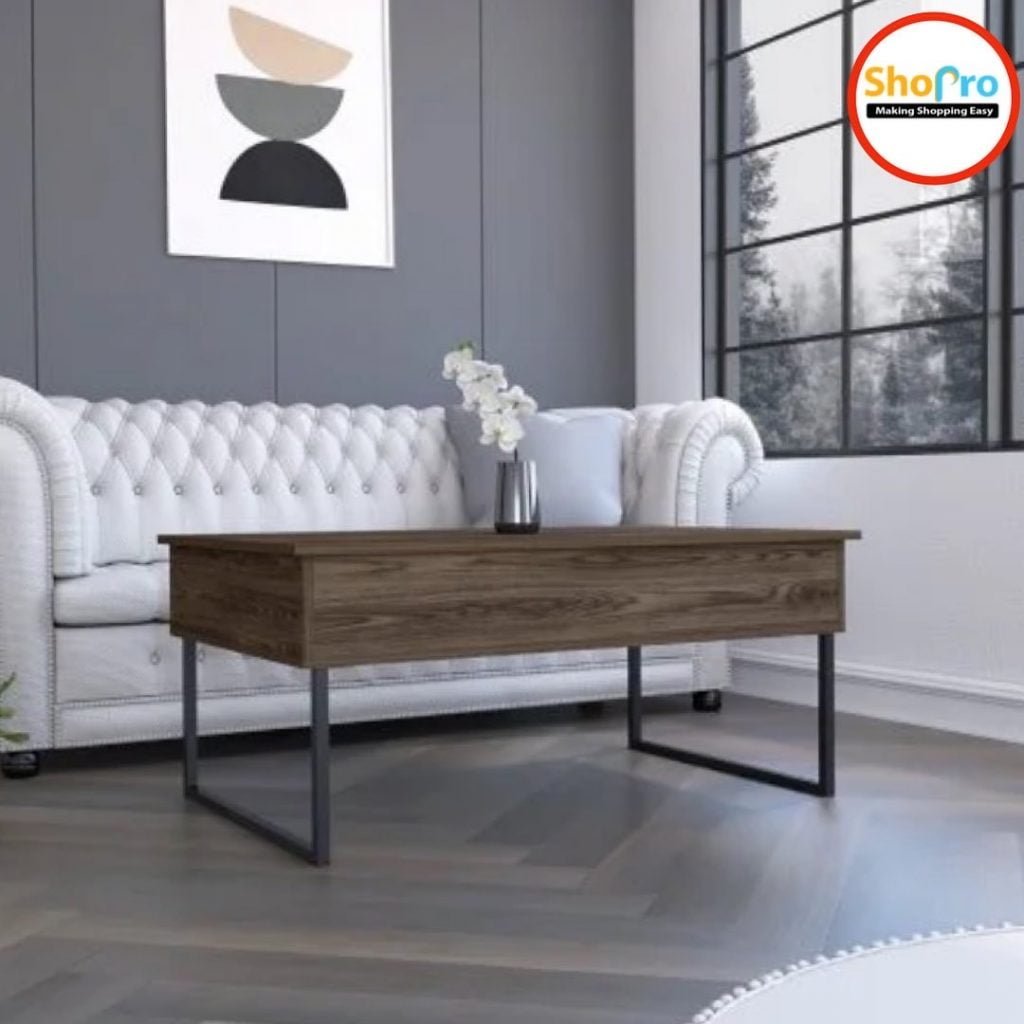 Adjustable Center/ Coffee Table With Storage - Shopro Distributors