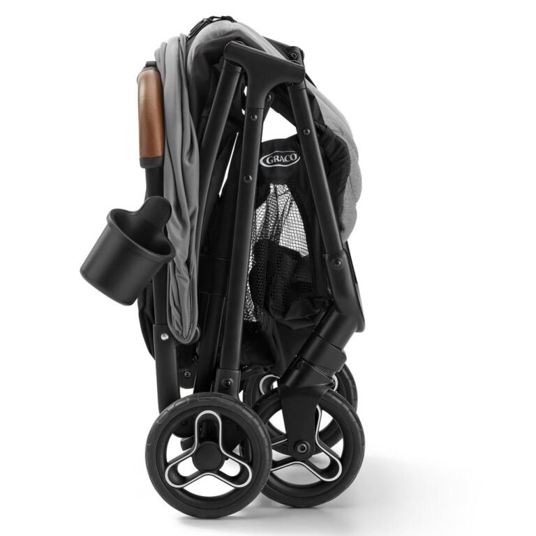 Graco Ultralight Baby Stroller with One-Hand Fold – Gray...